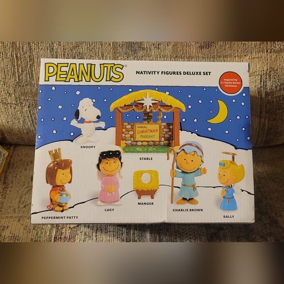 Peanuts | Other | Peanuts Nativity Set | Poshmark